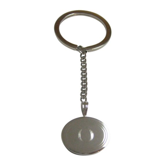 Kiola Designs | Accessories | Etched Oval Letter O Monogram Pendant ...